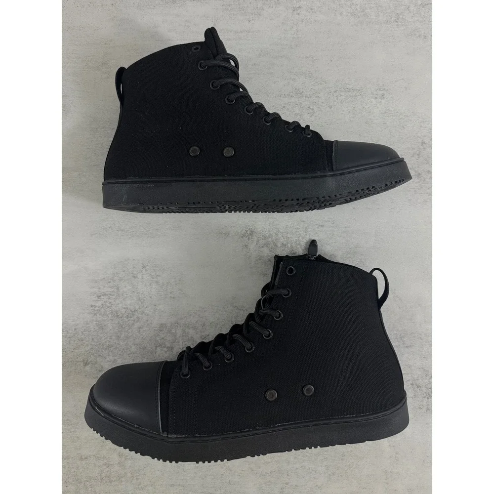 Woobies | Shoes | Woobies Mod2 Black Tactical High Top Side Zip Shoes ...